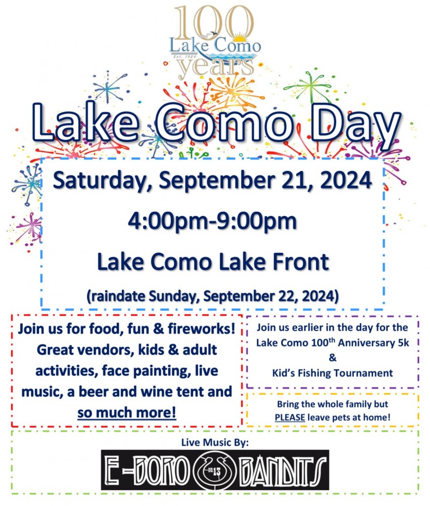 Welcome to Lake Como - Borough Of Lake Como